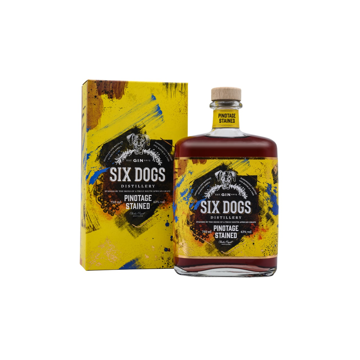 Six Dogs Pinotage Stained Gin – The Oak Room
