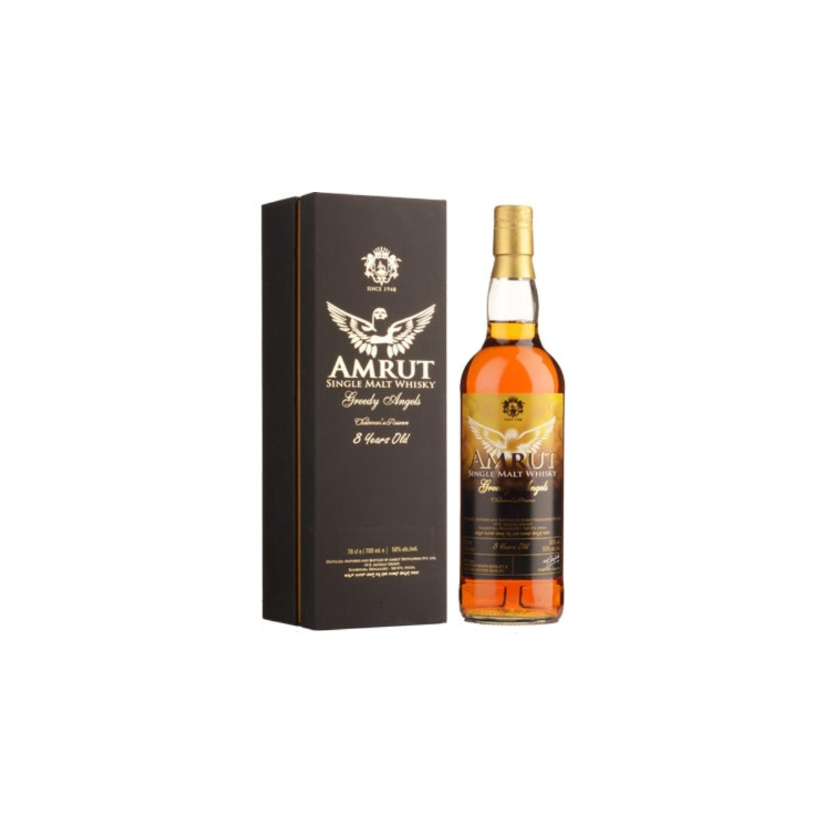 Amrut Greedy Angels 8 year old – The Oak Room